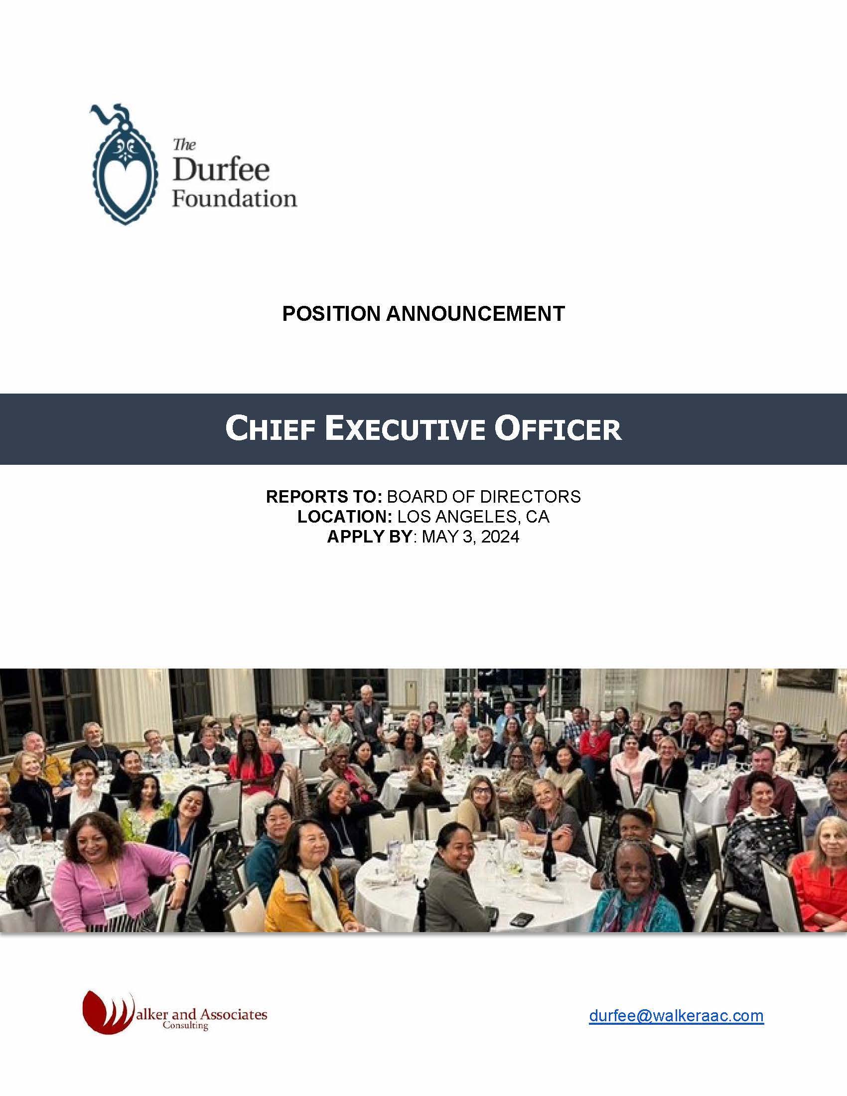 Home - The Durfee Foundation - The Durfee Foundation